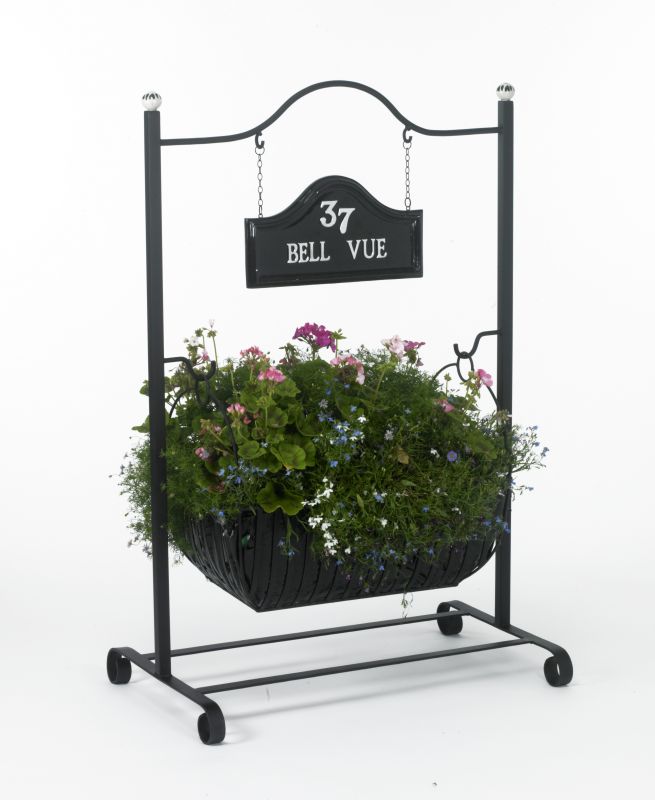 Hanging Sign and Planter | Black Country Metalworks