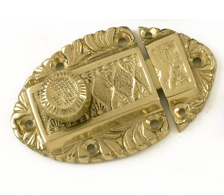 Amdega Solid Brass Door Bolts | Black Country Metalworks