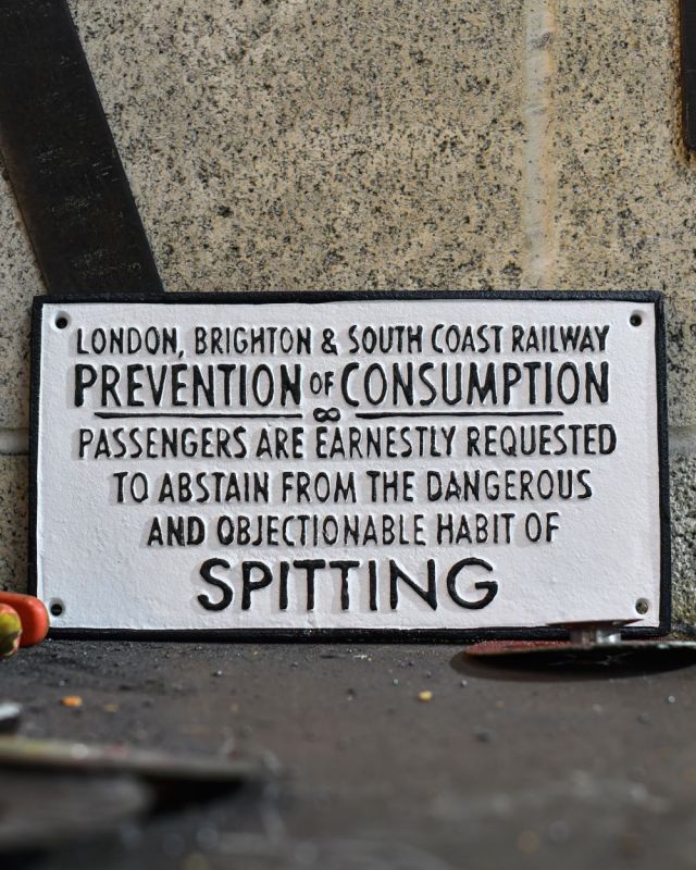 Railway Notice Vintage Style Cast Iron Sign | Black Country Metalworks