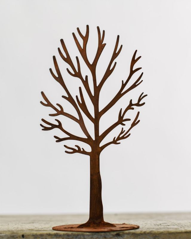 Small Rustic Tree Ornament | Black Country Metalworks