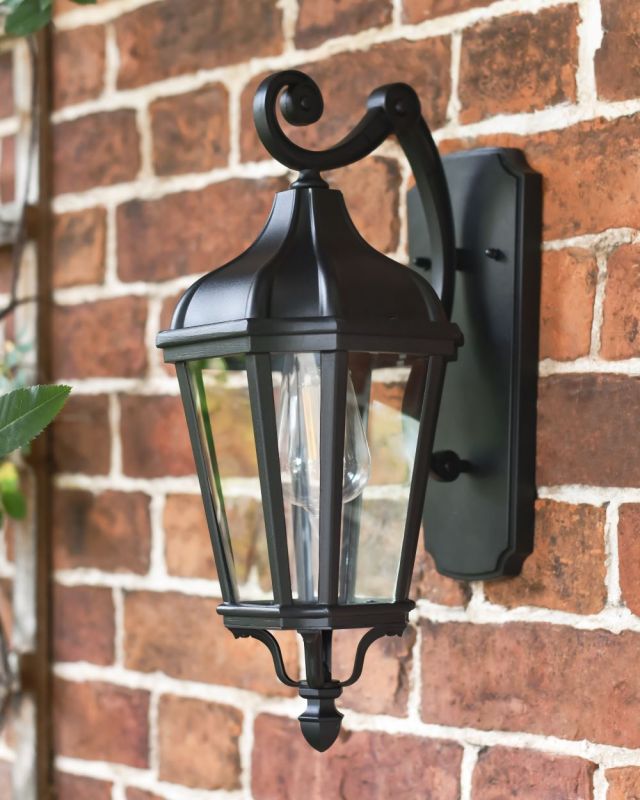 Medium Ornamental Victorian Wall Light | Black Country Metalworks