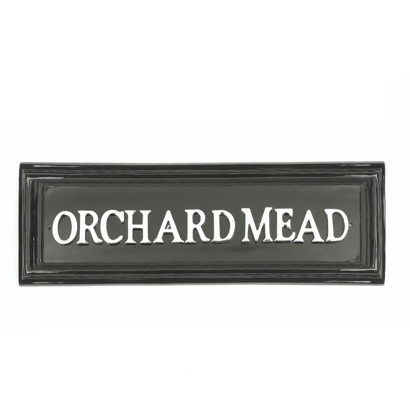 Rectangular House Name Signs | Black Country Metalworks