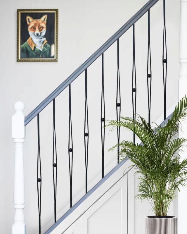 Split Stair Spindles - Spindle Only - No Bracket | Black Country Metalworks