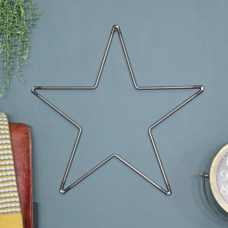 Steel Farringdon Star Wall Art | Black Country Metalworks
