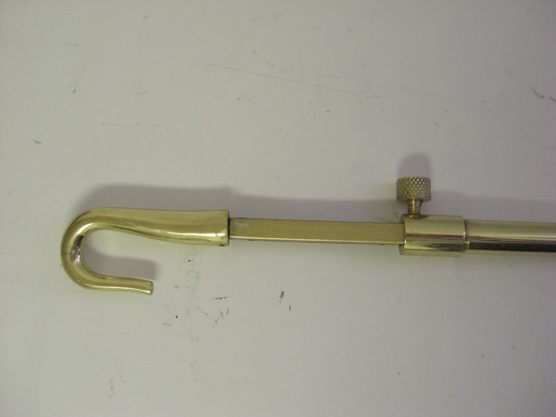 Telescopic Brass Window Winder Pole 1.5m - 2.5m | Black Country Metalworks