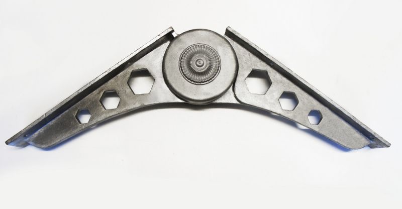 Adjustable Aluminium Tie Bar Bracket Sunflower | Black Country Metalworks