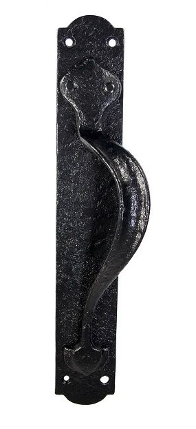 "Peregrine" Antique Pewter Straight Lever Lock Set | Black Country ...