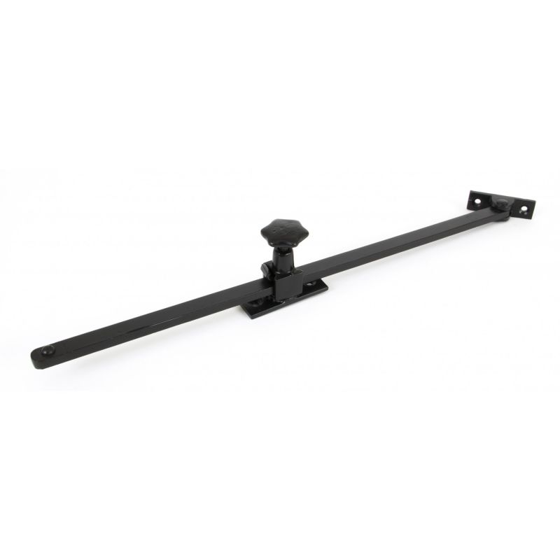 "Dunham" Adjustable Sliding Window Stay - 15" | Black Country Metalworks