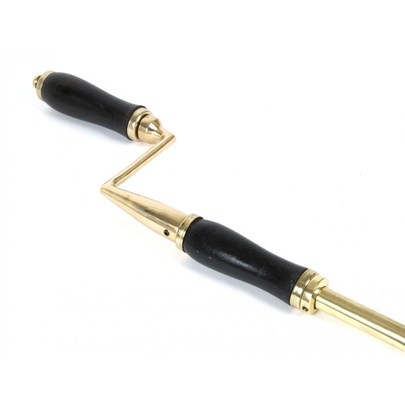 Solid Brass or Chromed Brass Conservatory Window Winder Poles | Black ...