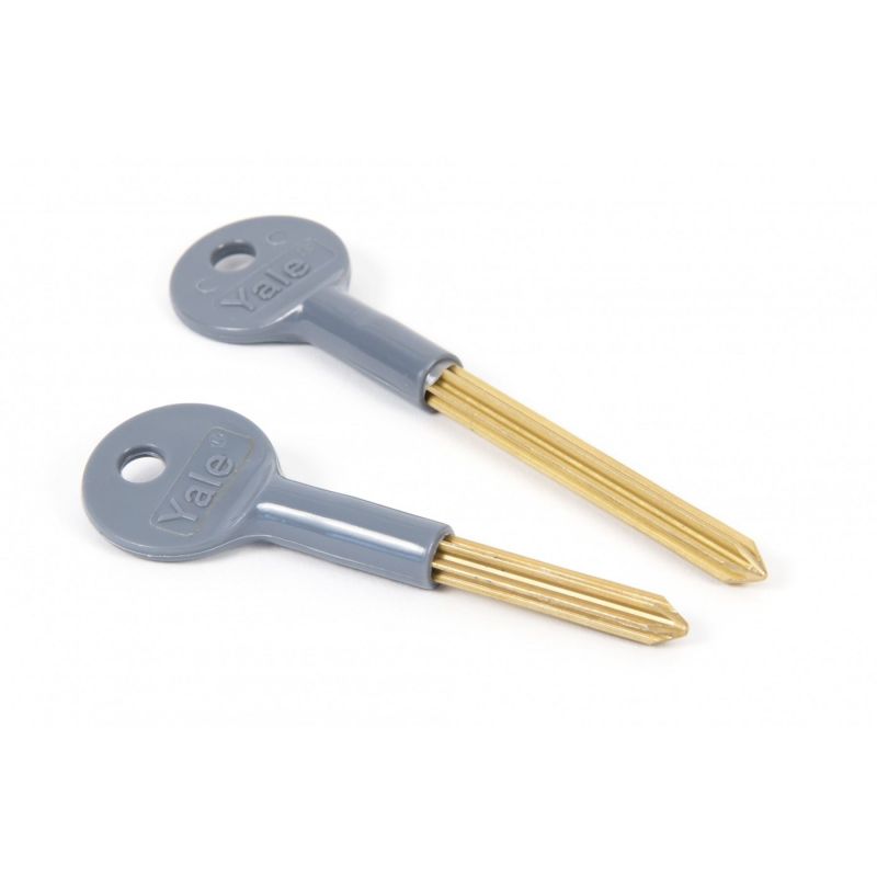Chubb Security Star Key in Two Sizes | Black Country Metalworks