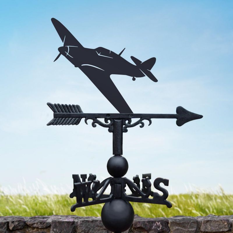 Hurricane Aircraft Weathervane | Black Country Metalworks
