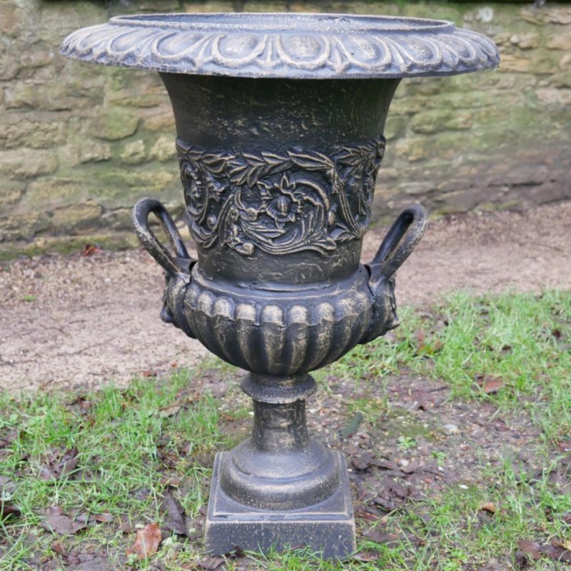 Cast Iron Bronze Urn | Black Country Metalworks