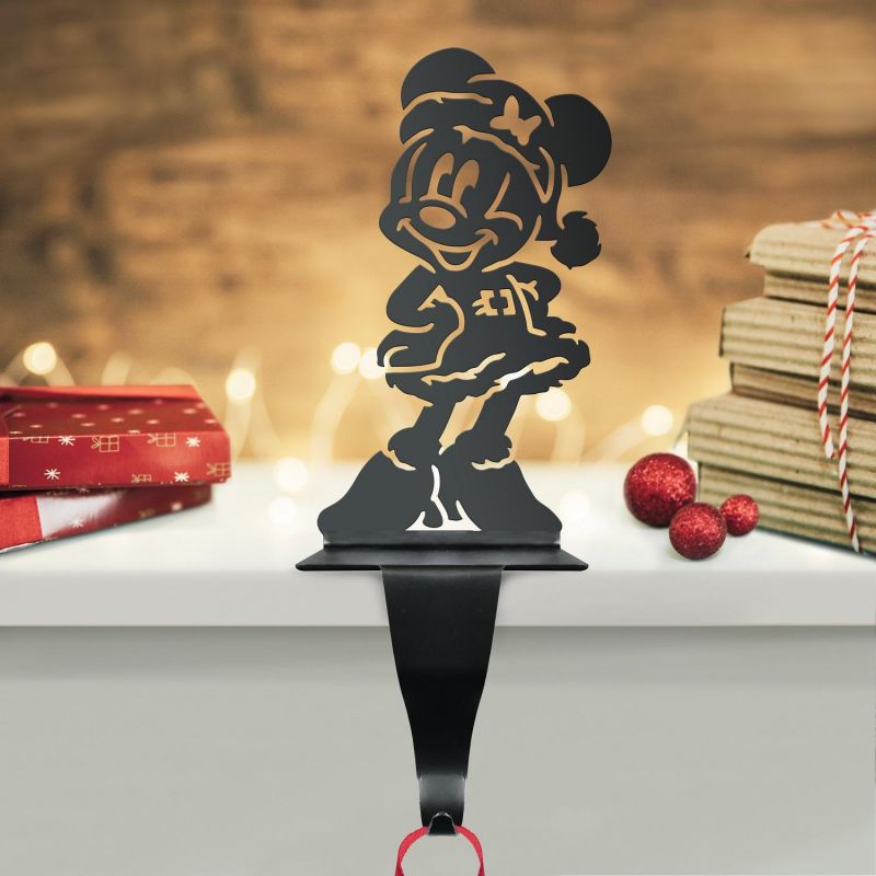 Female Cartoon Mouse Stocking Holder | Black Country Metalworks