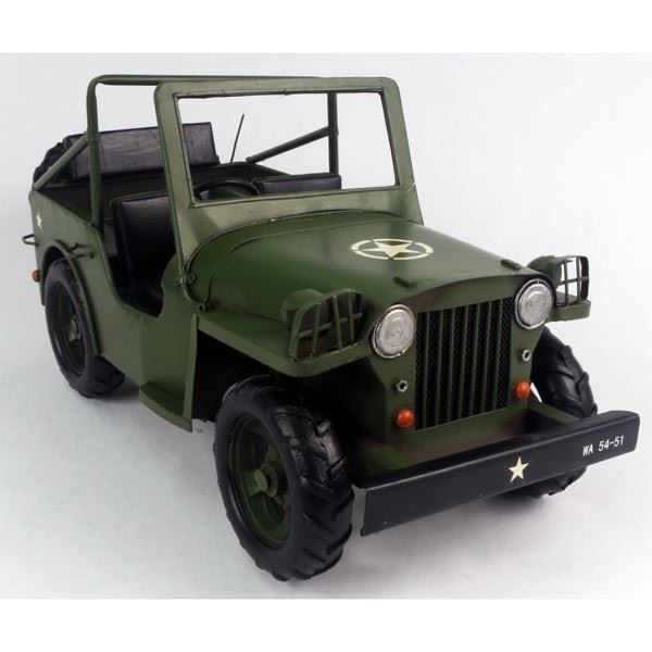 US Army Jeep Scale Model | Black Country Metalworks