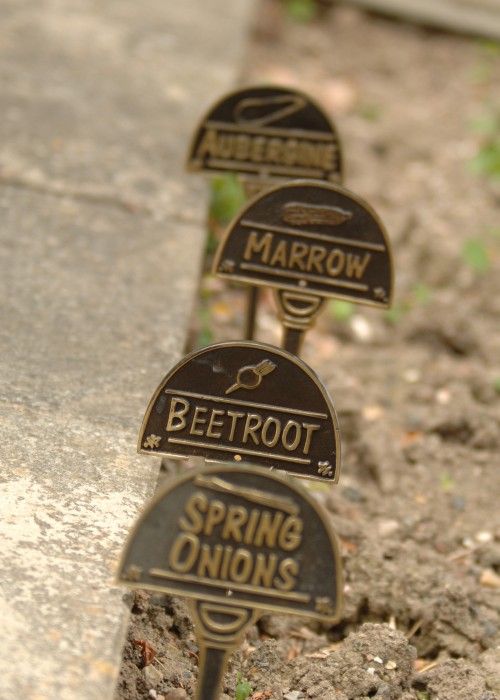 Vegetable Signs - Selection | Black Country Metalworks