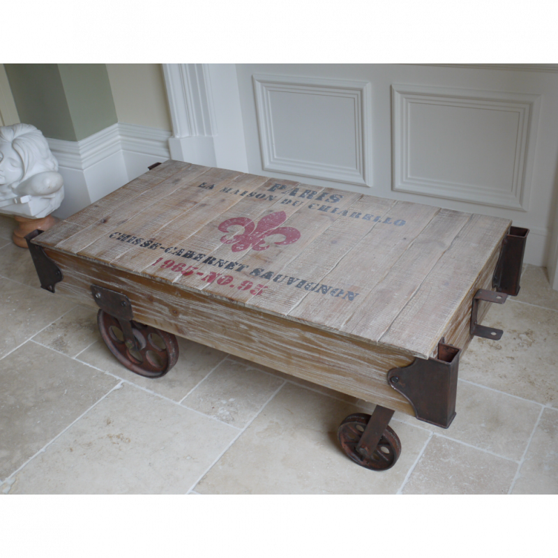 Vintage "Railway" Coffee Table | Black Country Metalworks