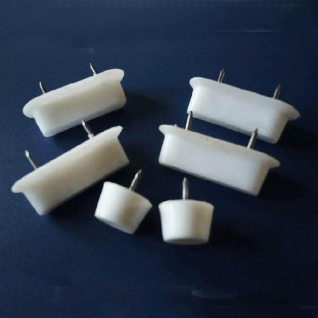 Nylon Nail-In Buffers in White | Black Country Metalworks