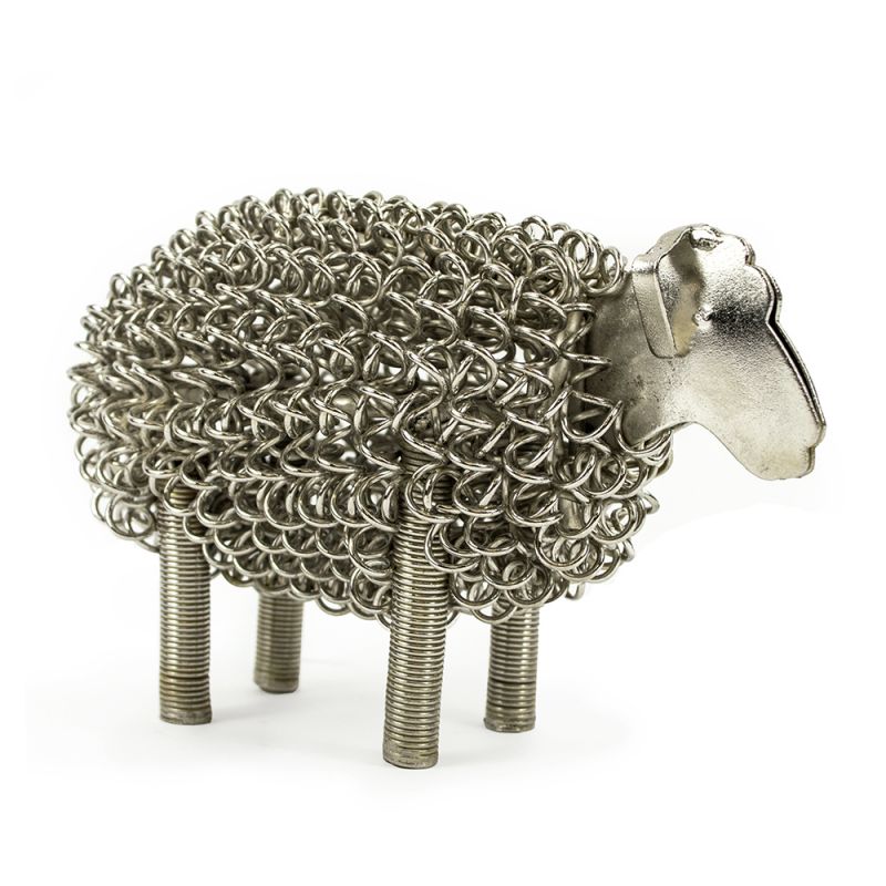 Ewe Sheep Feeding Silhouette - Various Colours | Black Country Metalworks