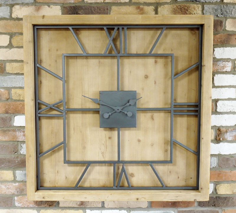 Mechanism Wall Clock | Black Country Metalworks