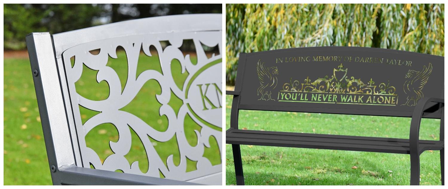 Custom, Bespoke & Personalised Garden Benches | Black Country Metalworks